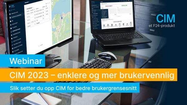 Webinar: CIM 2023 - enklere og mer brukervennlig